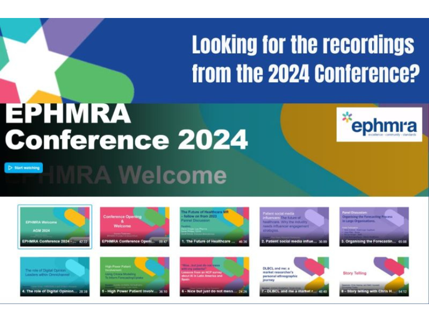 Are you looking for the recordings from the 2024 Conference? | EPHMRA